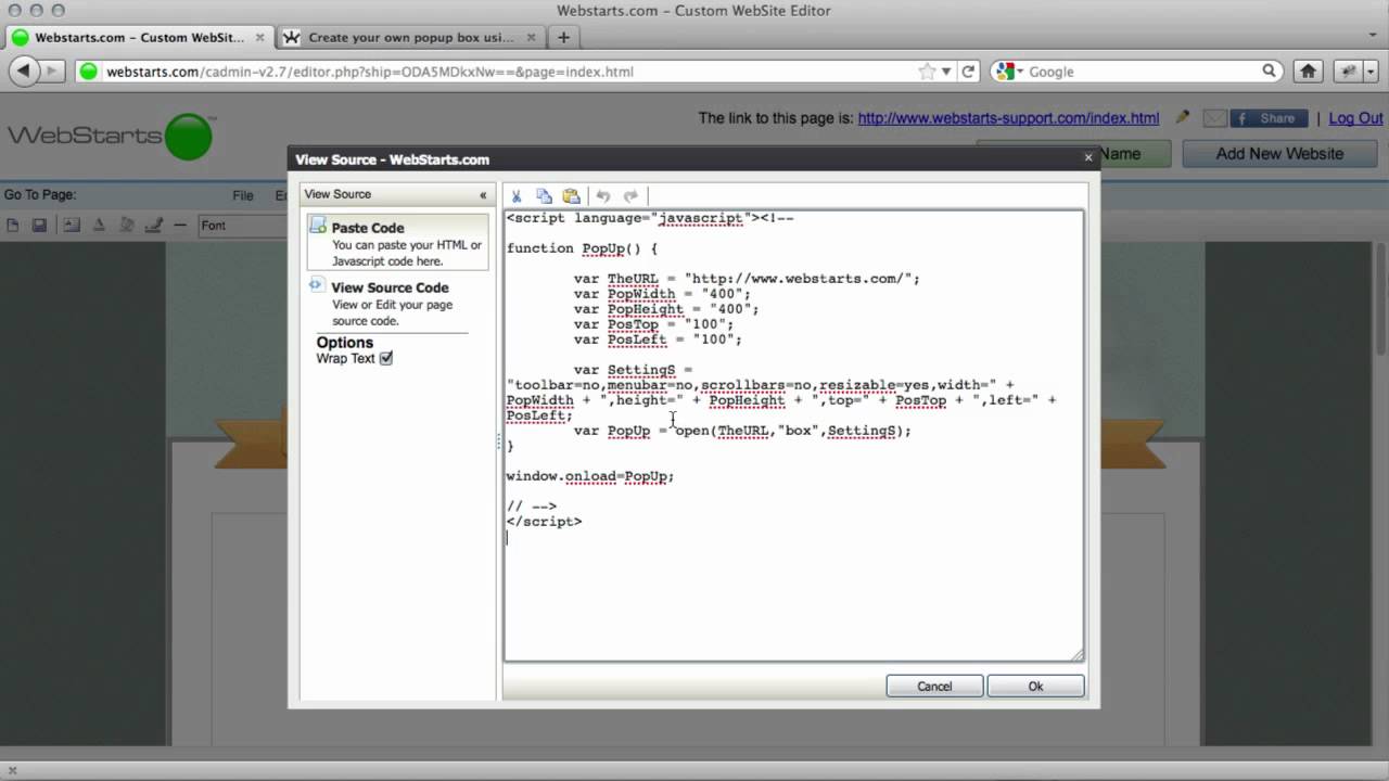 How To Add A Pop Up To Your Website Tutorial YouTube how-to-add-a-pop-up-to-your-website-tutorial-youtube
