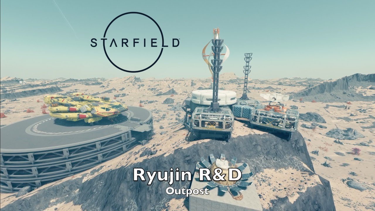 Starfield - Ryujin R&D Outpost - Tau Ceti 8b - YouTube