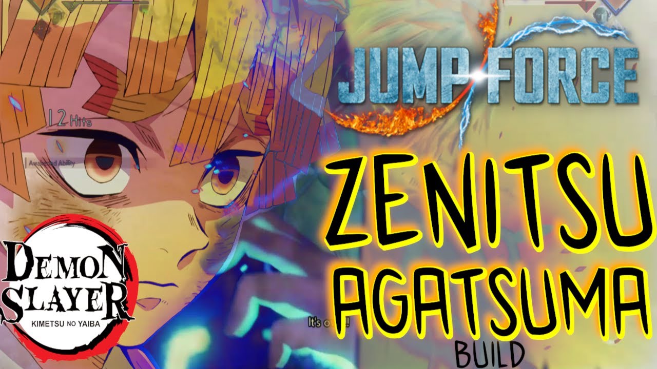 "ZENITSU" - JUMP FORCE: DEMON SLAYER (CAC BUILD!) - YouTube