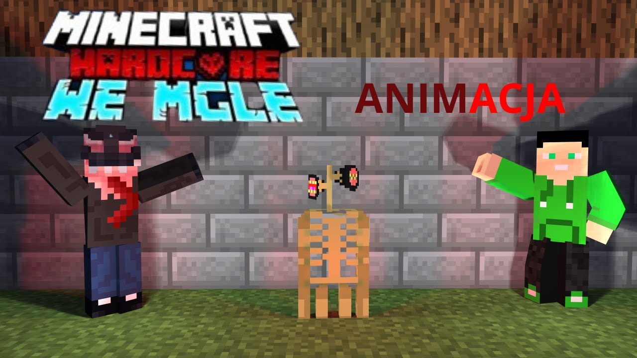 Enzzi i Ezio walka z Siren head! - Animacja minecraft! #mineimator ...