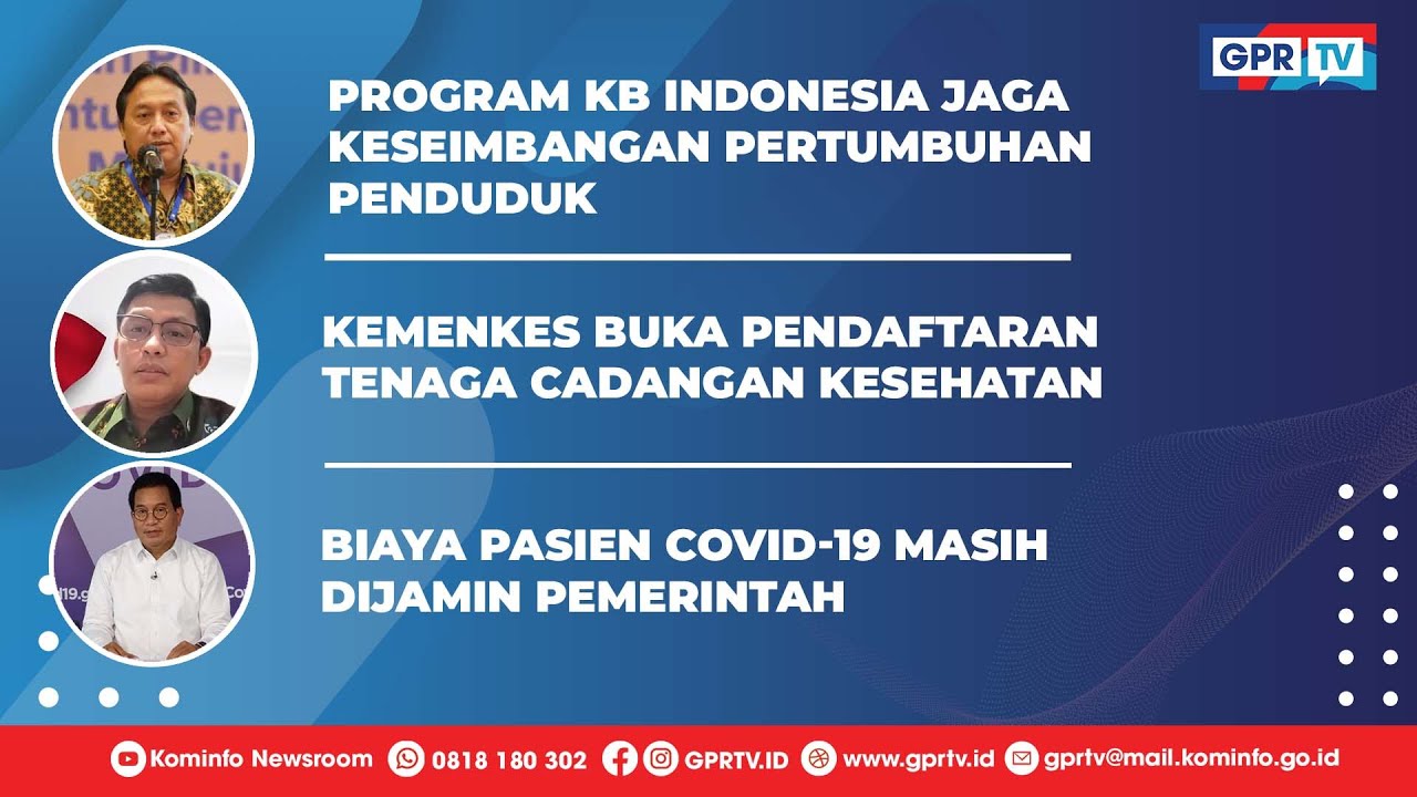 Program KB Indonesia Jaga Keseimbangan Pertumbuhan Penduduk | Kominfo Newsroom 1/3 - YouTube