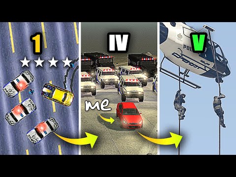 4 yıldızlı aranma seviyesinin GTA oyunlarında evrimi