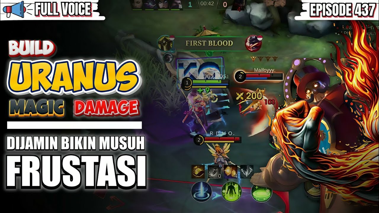 Build Uranus Magic Damage yang Dijamin Bikin Musuh Frustasi 🔴 Uranus ...