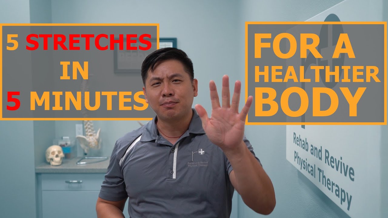 Do These 5 Stretches EVERYDAY! - YouTube