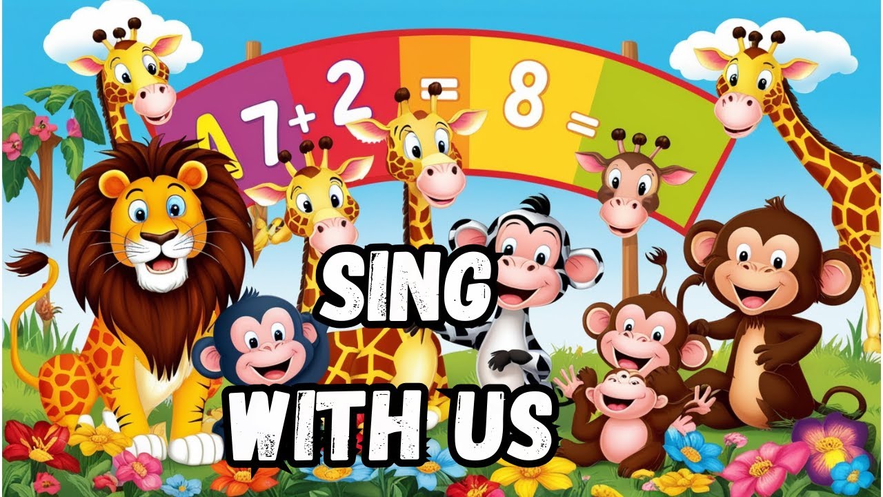 Numbers song for children | Counting song | Learn Addition #numbers # ...