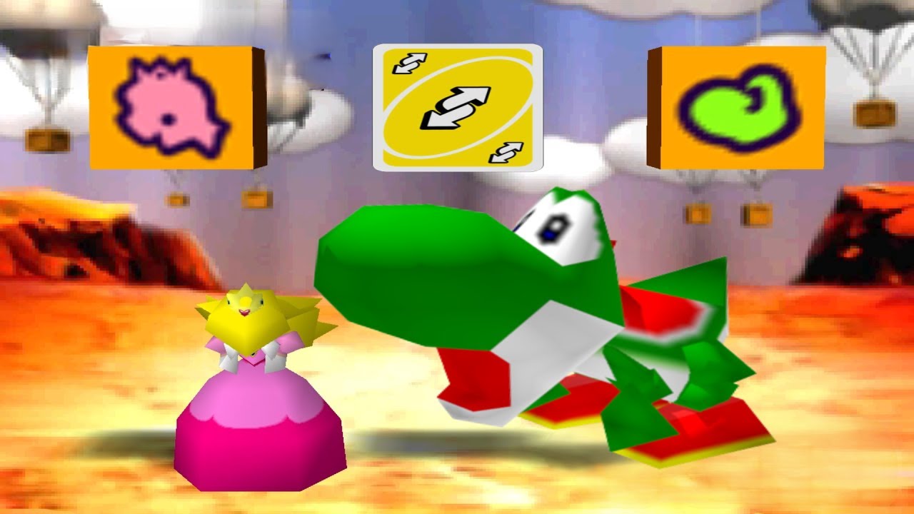 Giving Peach the UNO Reverse Card - Mario Party 64 Part 2 - YouTube