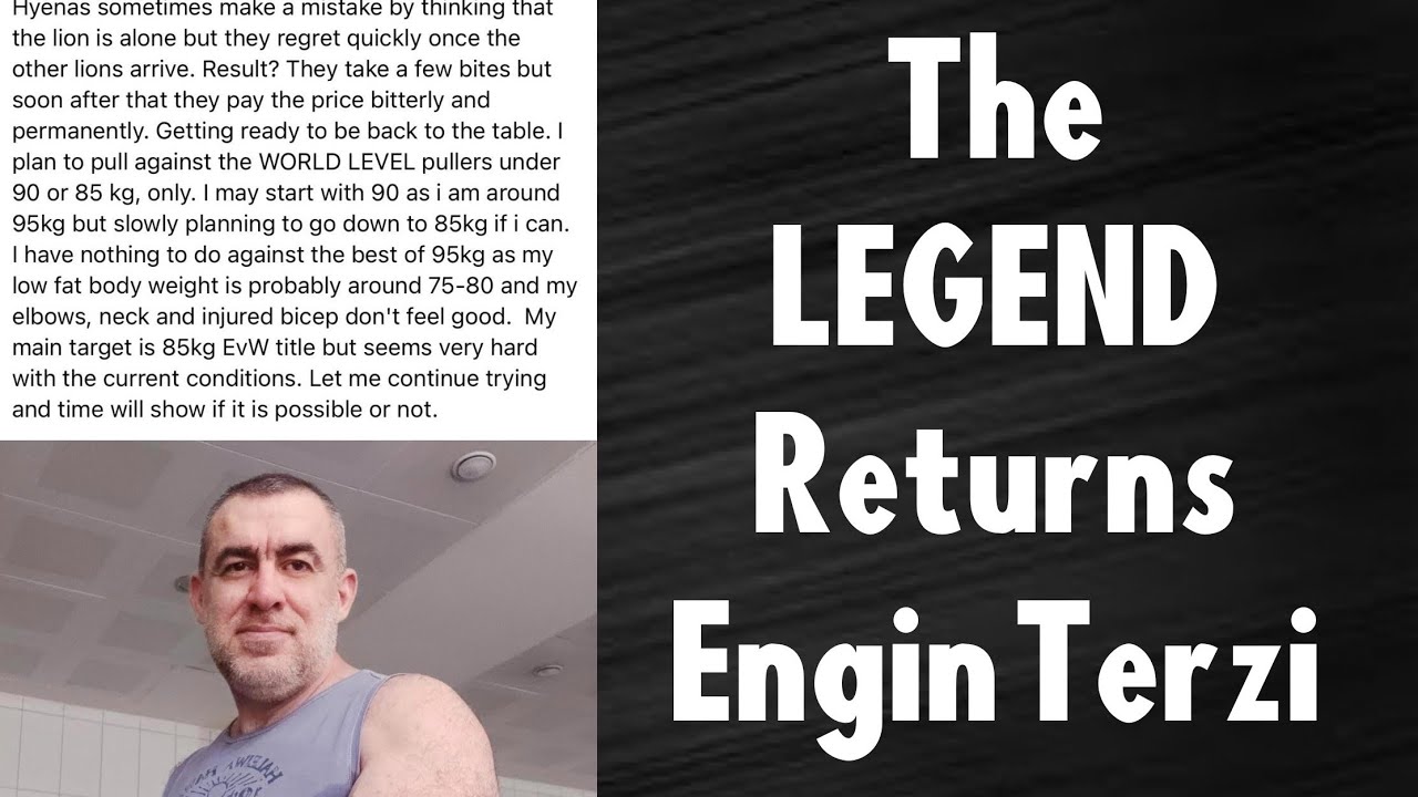 Engin Terzi Plans to Compete at East Vs West Armwrestling - YouTube