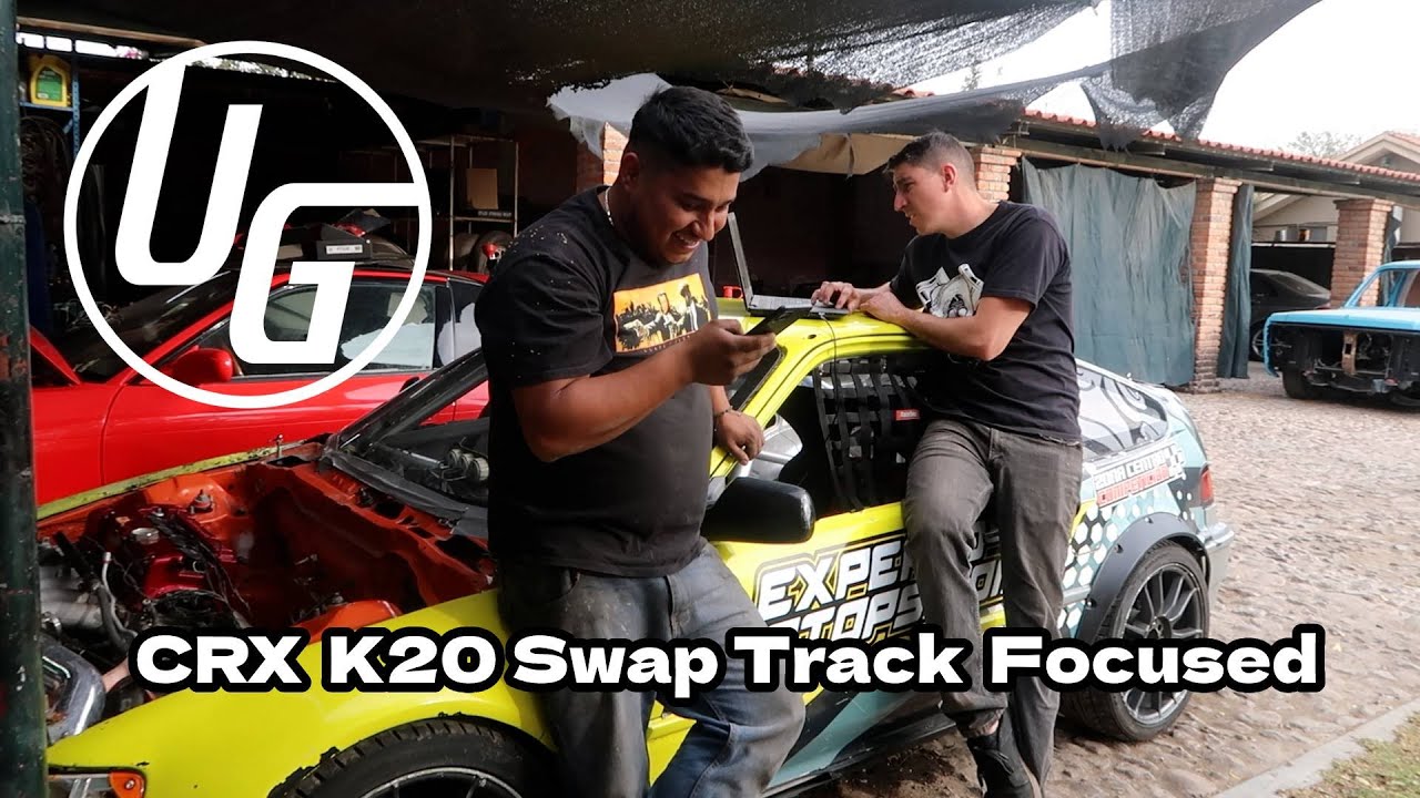 CRX k20 Swap de Circuito - YouTube