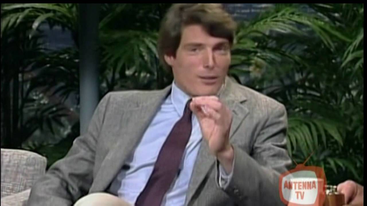 Christopher Reeve On Johnny Carson (Widescreen) - YouTube