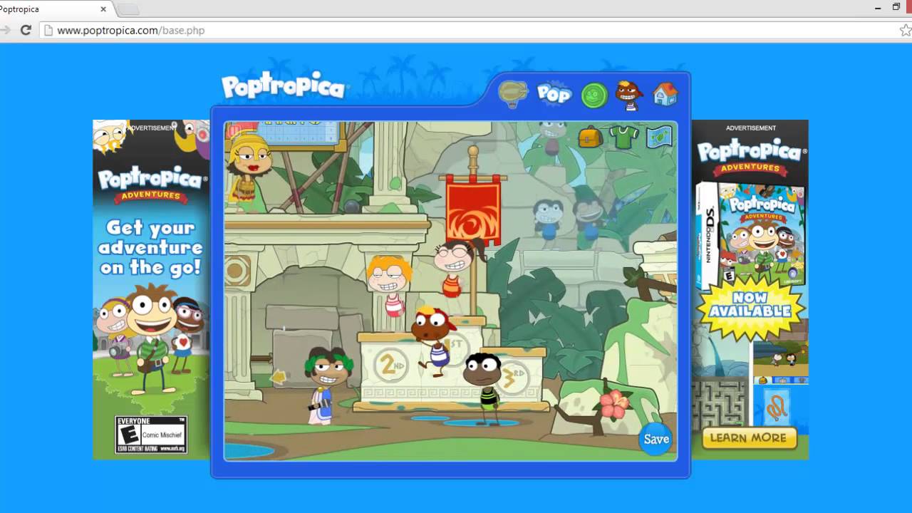 Random Game Testing: Poptropolis (Poptropica Olympics) Ep: 2 - YouTube