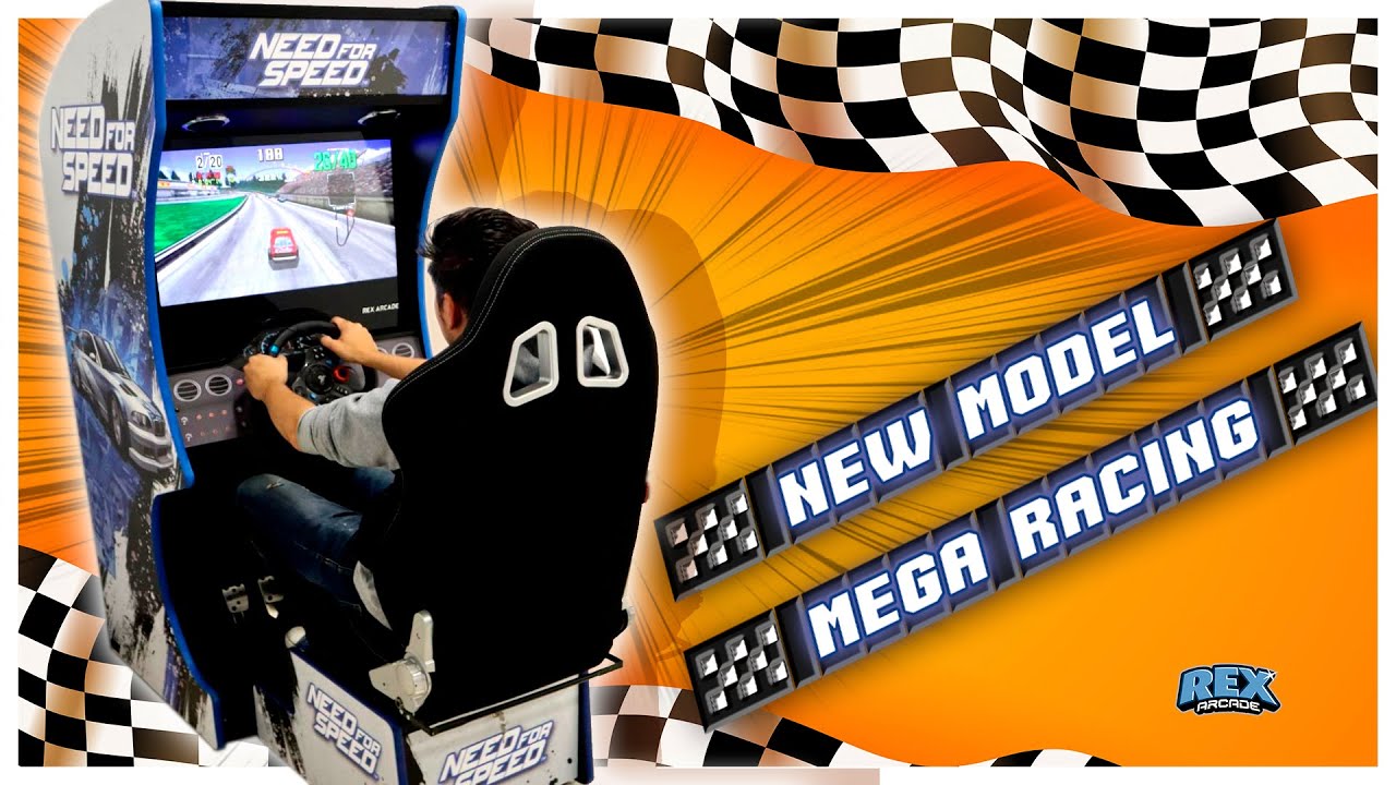 MEGA RACING || ¡¡¡Nuevo modelo arcade de REX ARCADE!!! - YouTube