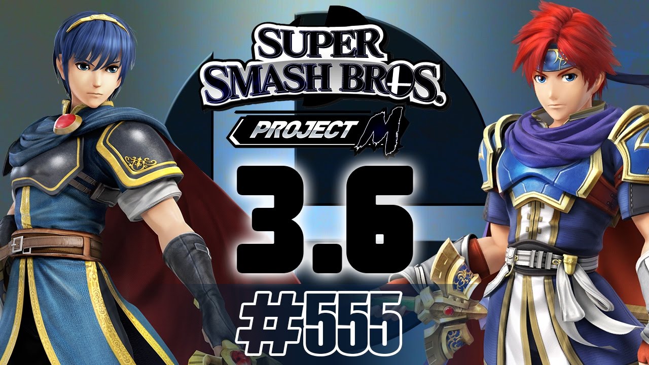 Super Smash Bros: Project M [3.6] Marth Vs Roy | #555 - YouTube