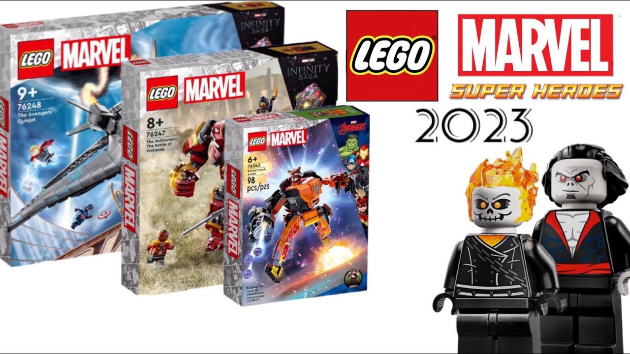 Новинки LEGO MARVEL 2023 #brickworld #lego - YouTube