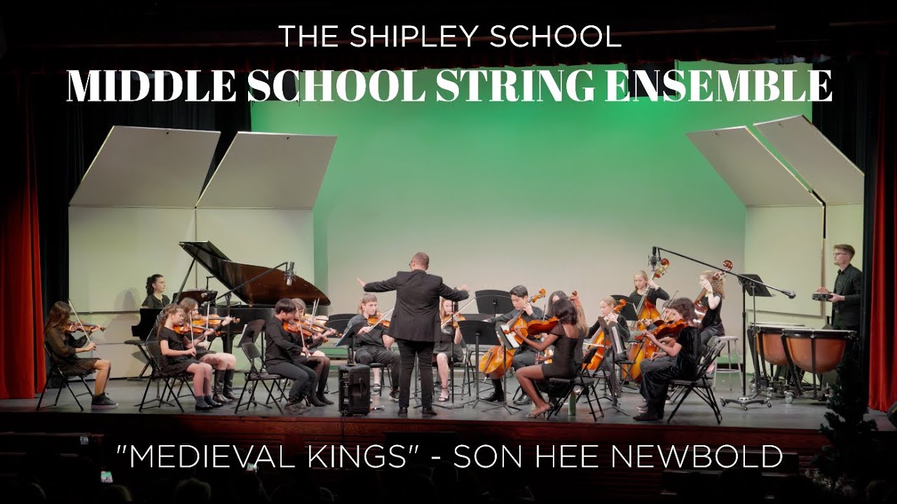 Shipley Middle School Strings performs "Medieval Kings" - Soon Hee Newbold - YouTube