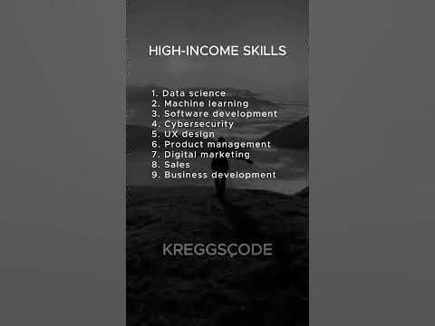 high income paying skills #coding #python #programming - YouTube