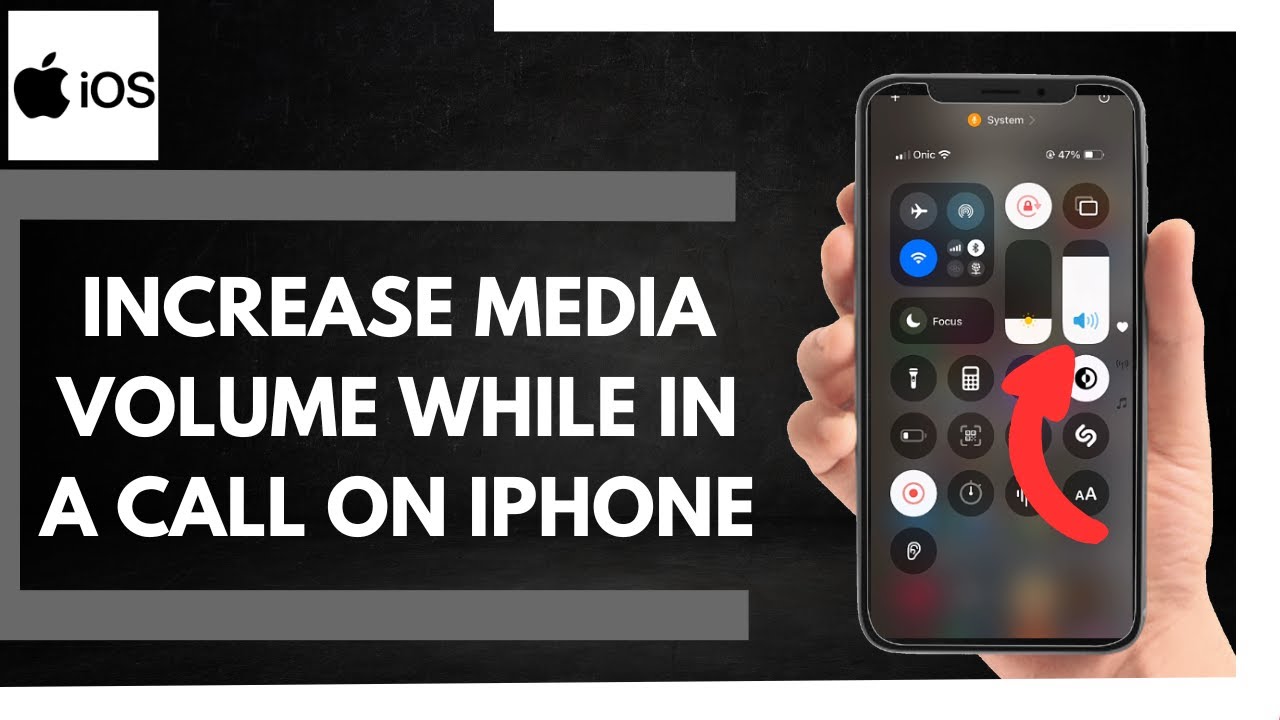 How To Increase Media Volume While In A Call On Iphone - YouTube