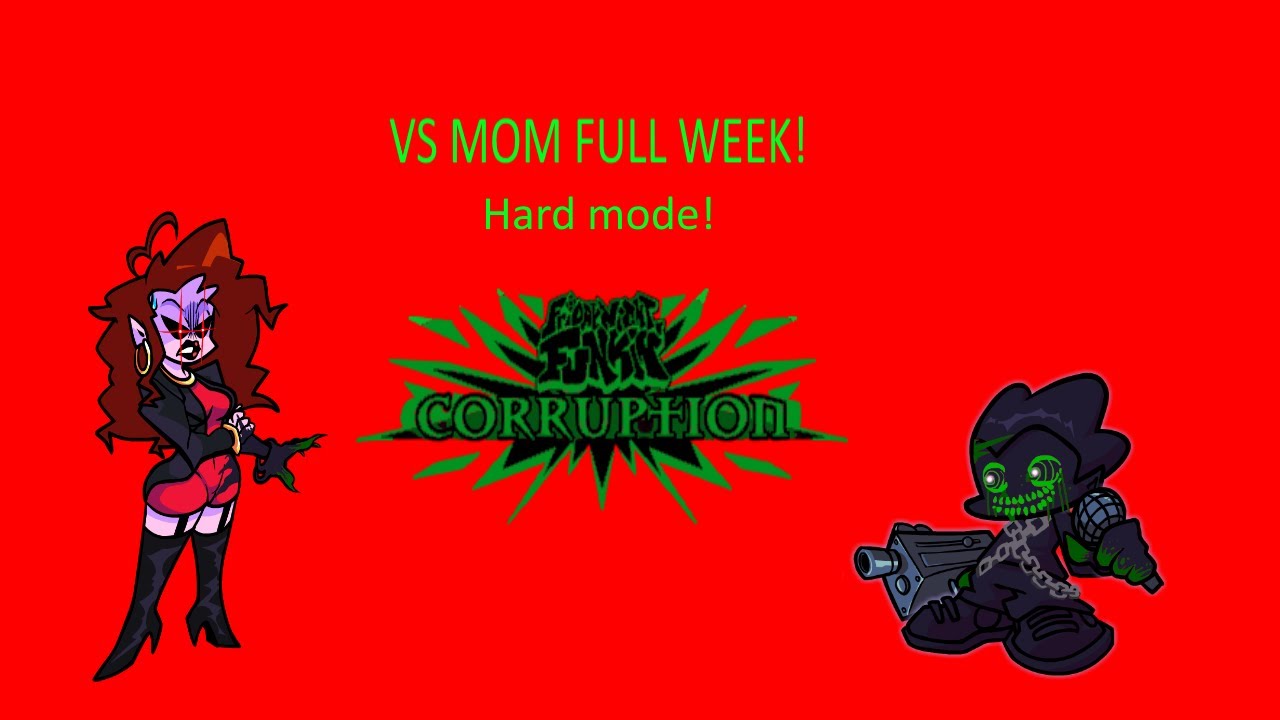 (HARD MODE) FRIDAY NIGHT FUNKIN' mod EVIL Corrupt PICO vs MOM! FULL ...
