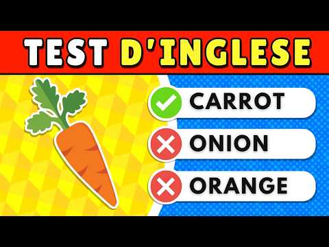 Indovina la parola in INGLESE 🤔 Test d'Inglese 🇺🇸 🇬🇧 Livello Facile