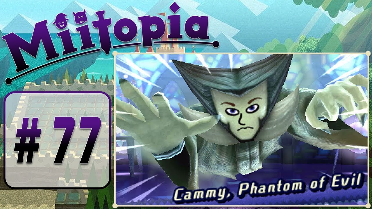Miitopia :: # 77 - The Phantom of Evil Attacks! - YouTube