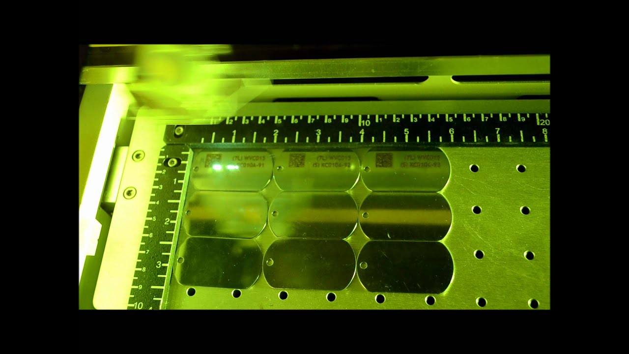 ID Integration Demo: Epilog FiberMark Laser - YouTube