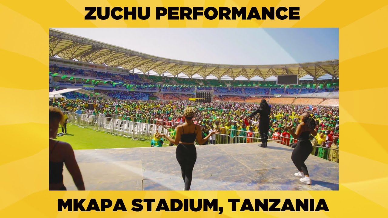 Zuchu Performance At Mkapa Stadium - YouTube
