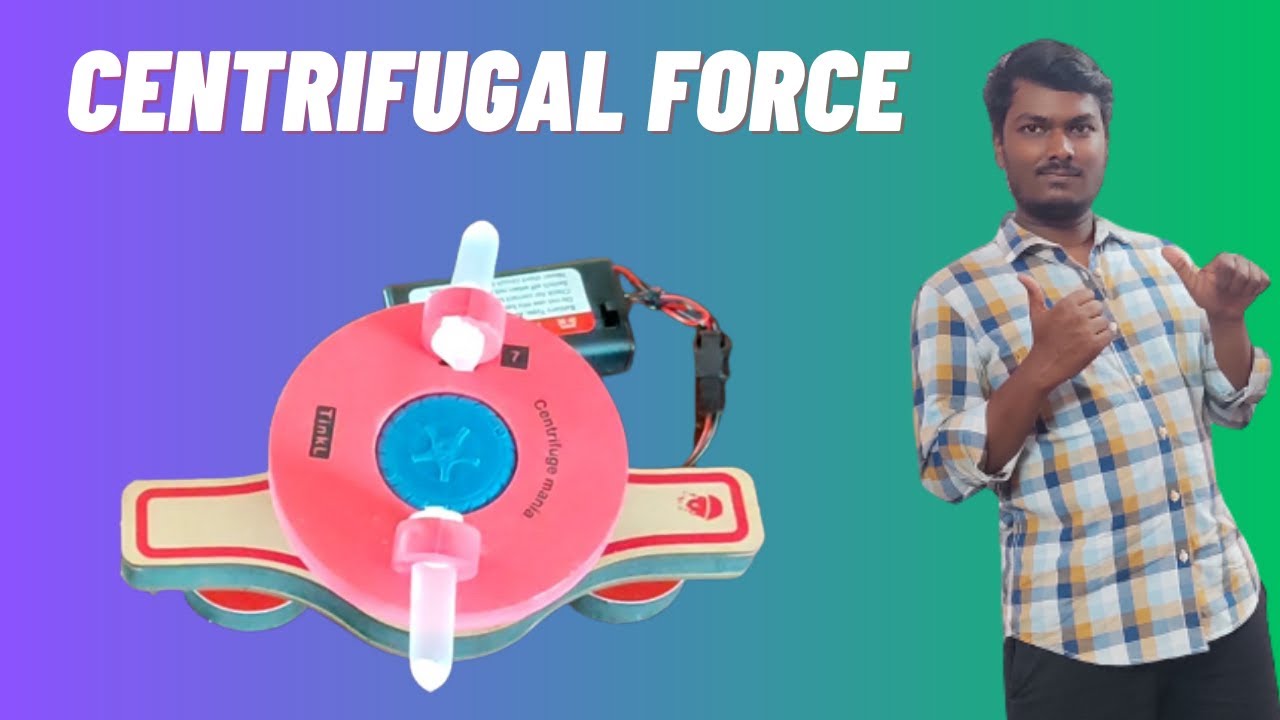 Experiment on centrifugal force #ifactsenglish - YouTube