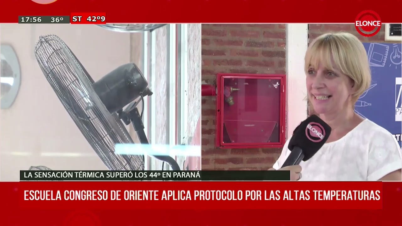 Las clases y la ola de calor: “Las temperaturas muy elevadas ...