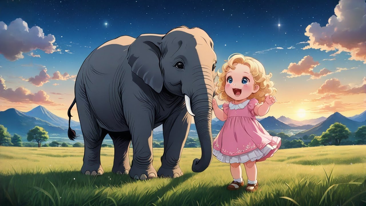 The Elephant's Lullaby"|| KIDS POEM| NURSERY RHYMES - YouTube