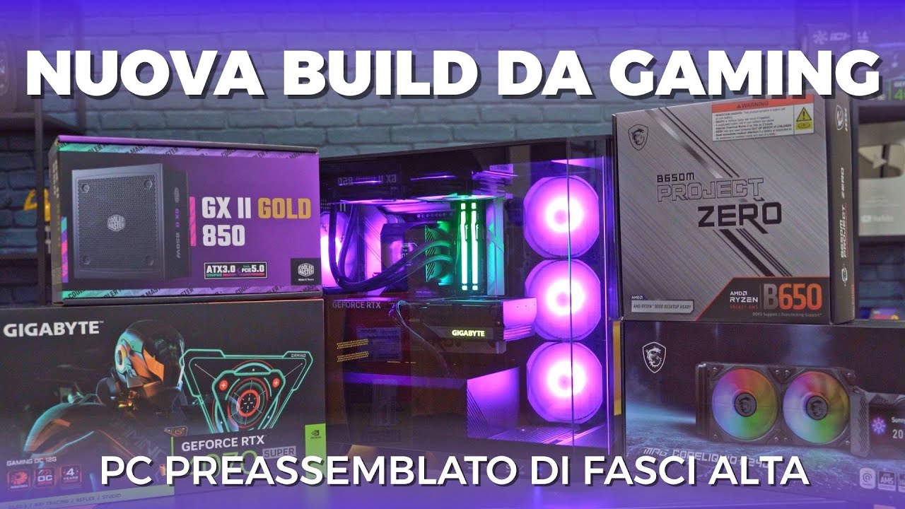 La nostra NUOVA build da GAMING per giocare in 4K - YouTube