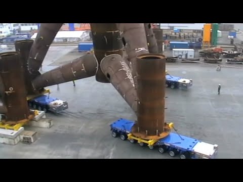 HEAVY DUTY EQUIPMENTS - Assembling Process All-terrain Crane ...