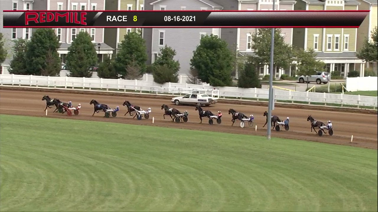 Red Mile Racetrack 08/16/2021 Race 8 - YouTube