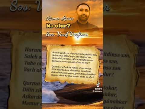nə olur? Vasif Vəsfinur