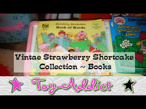 Vintage Strawberry Shortcake Collection ~ Books ~ Toy-Addict