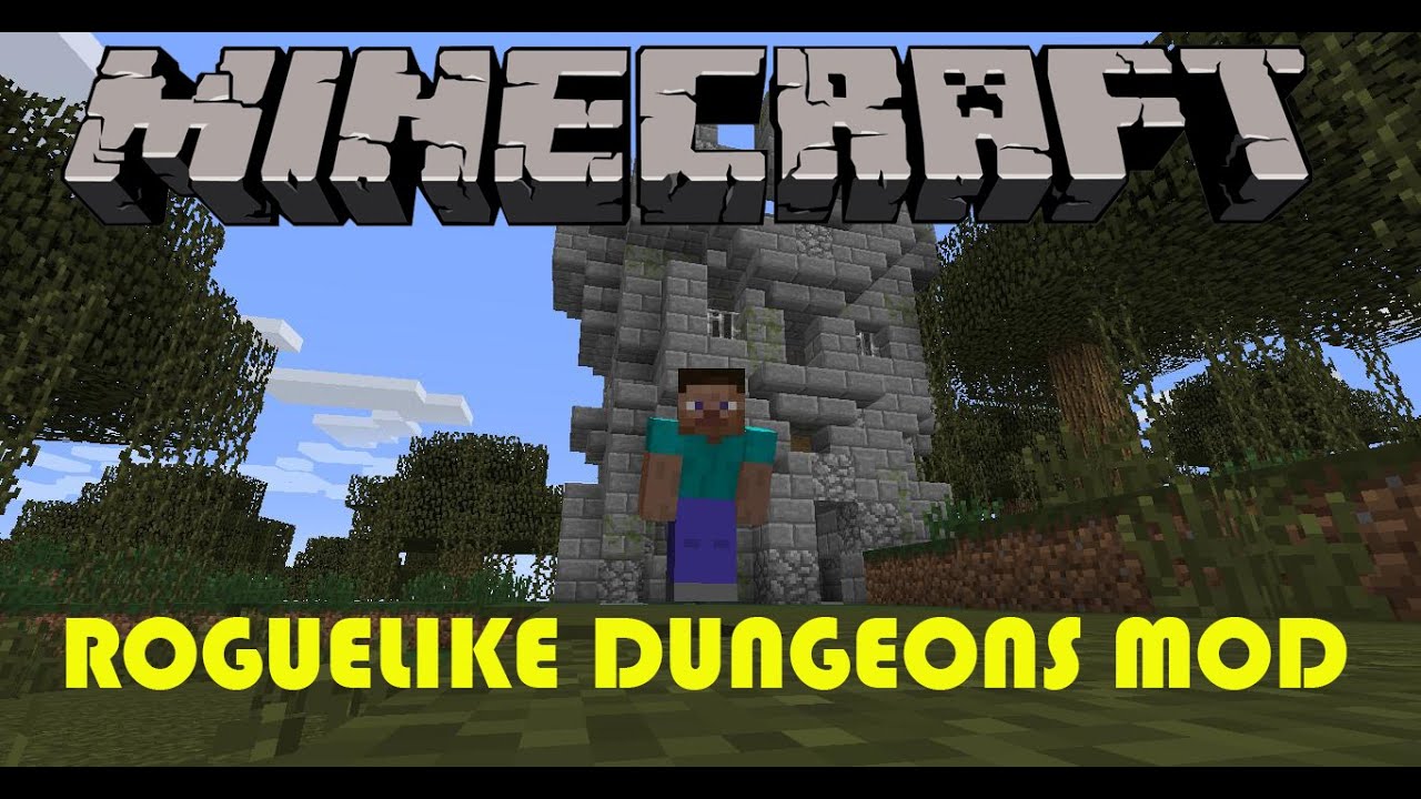 Roguelike Dungeon Mod | Minecraft 1.7.2 | Chuso18Gamer - YouTube