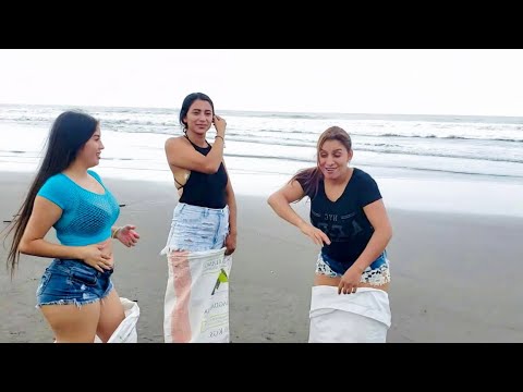 Encostalados con las chicas 😍 | Invitados especiales detrás de cámaras 👀🙊 | Playita ♥️