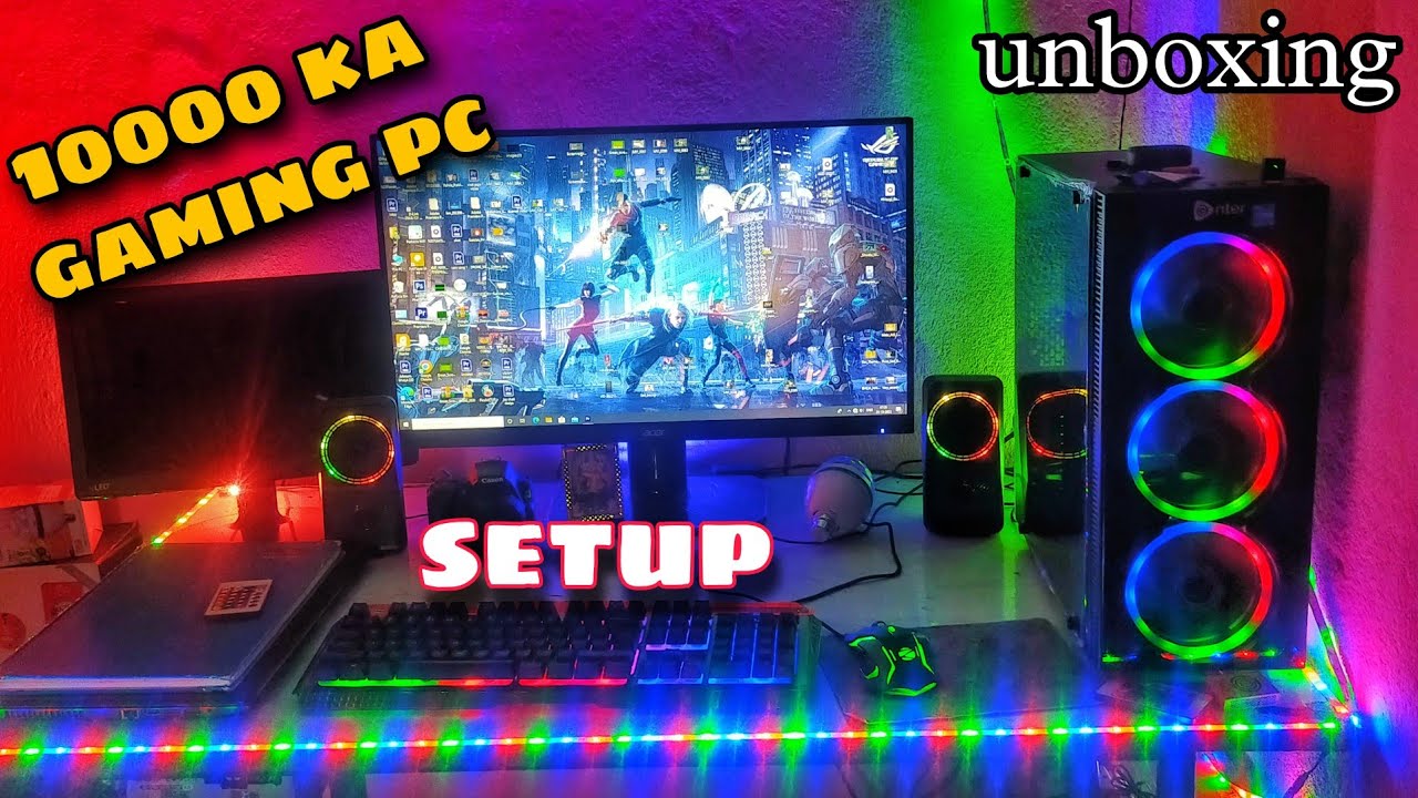 PC UNBOXING BEST GAMING PC UNBOXING & BUILD,ASSEMBLE 10000 ka - YouTube