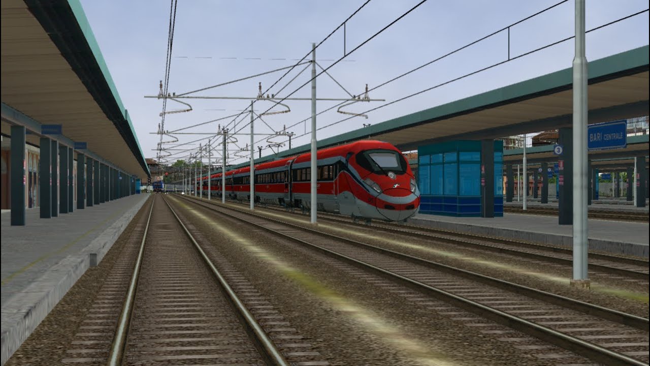 Open Rails/Train Simulator - Frecciarossa 8818 da Lecce a Milano ...