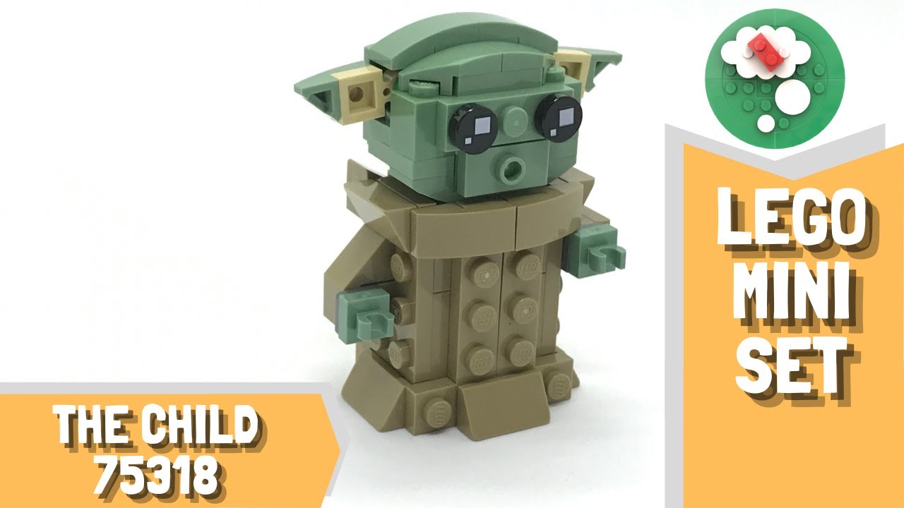 How to build a LEGO Baby Yoda (TUTORIAL) - YouTube