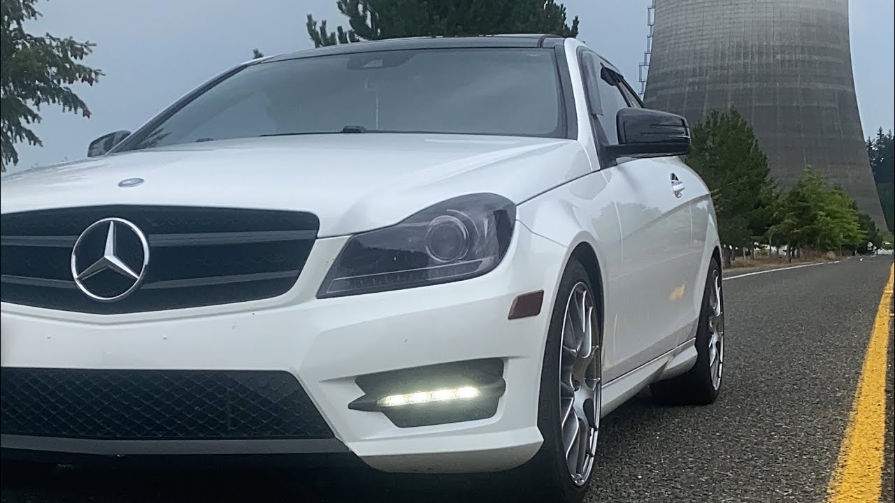 2015 Mercedes Benz c350 4matic coupe cruising back roads *** - YouTube