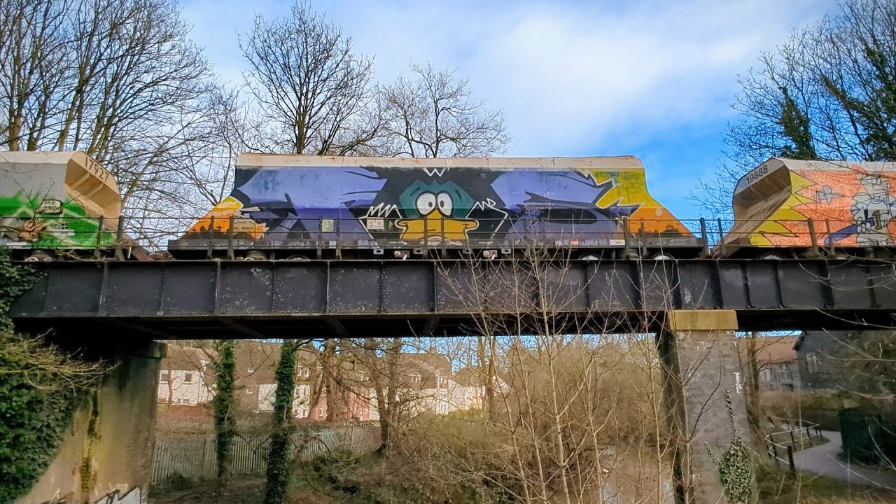 Freight Train Graffiti January 2024 - YouTube