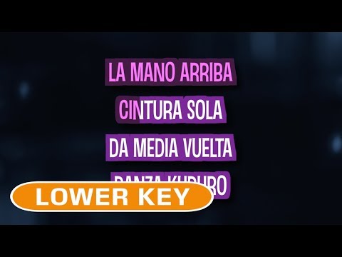 Danza Kuduro (Karaoke Lower Key) - Don Omar feat. Lucenzo