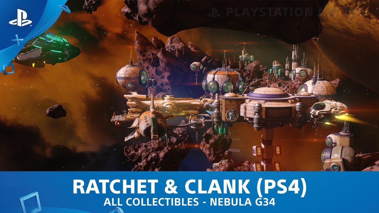 Ratchet & Clank (PS4) - All Gold Bolts - Nebula G34 - YouTube