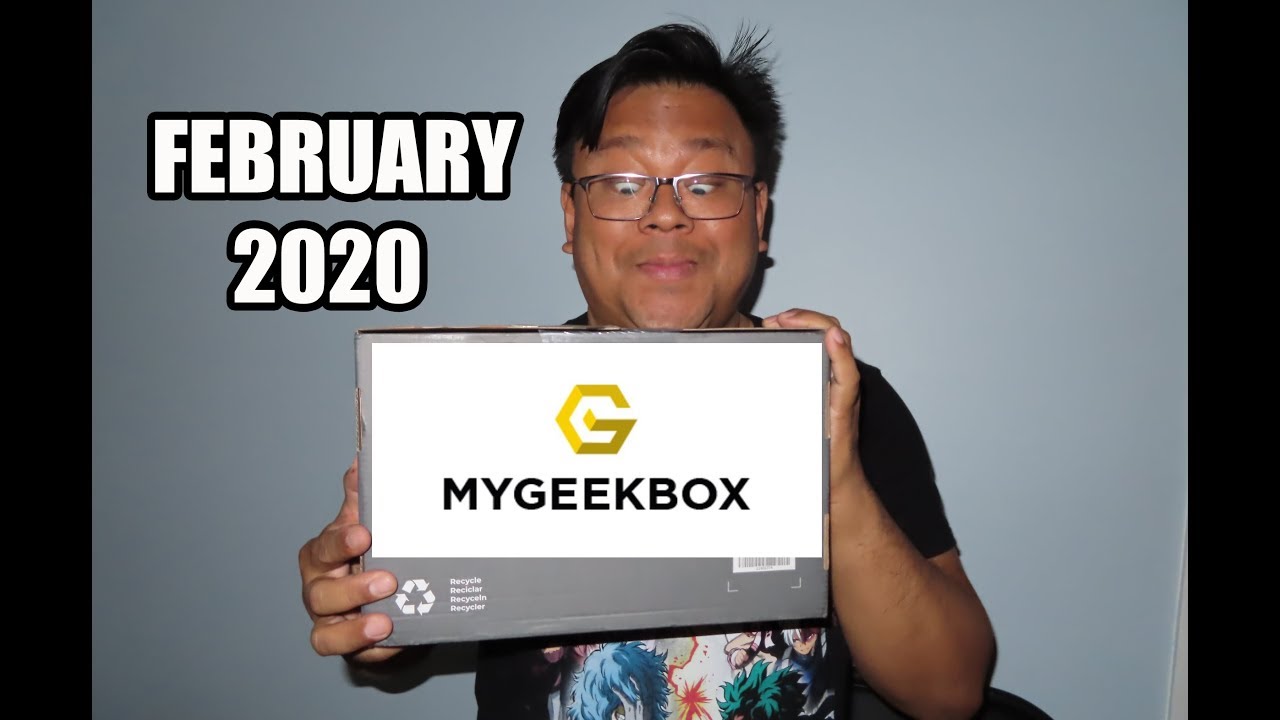 My Geek Box FEBRUARY 2020 Mystery Subscription Box unboxing & review ...