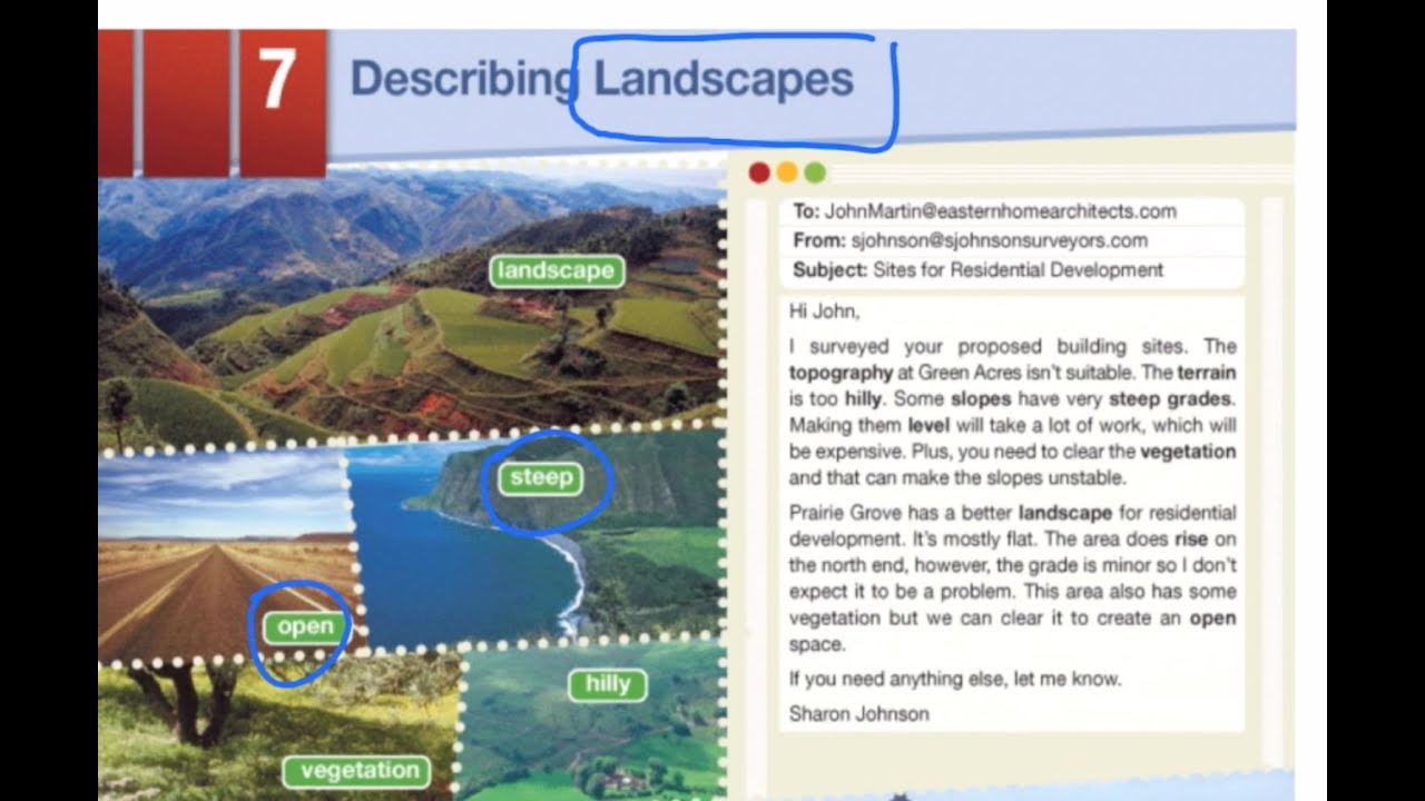 Unit 7 Describing landscapes EP1 - YouTube