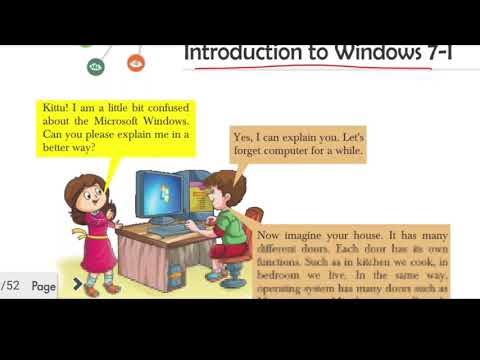 Rio Computer 3 Ch 2 |Introduction to Window 7 | computer for class 3 ...