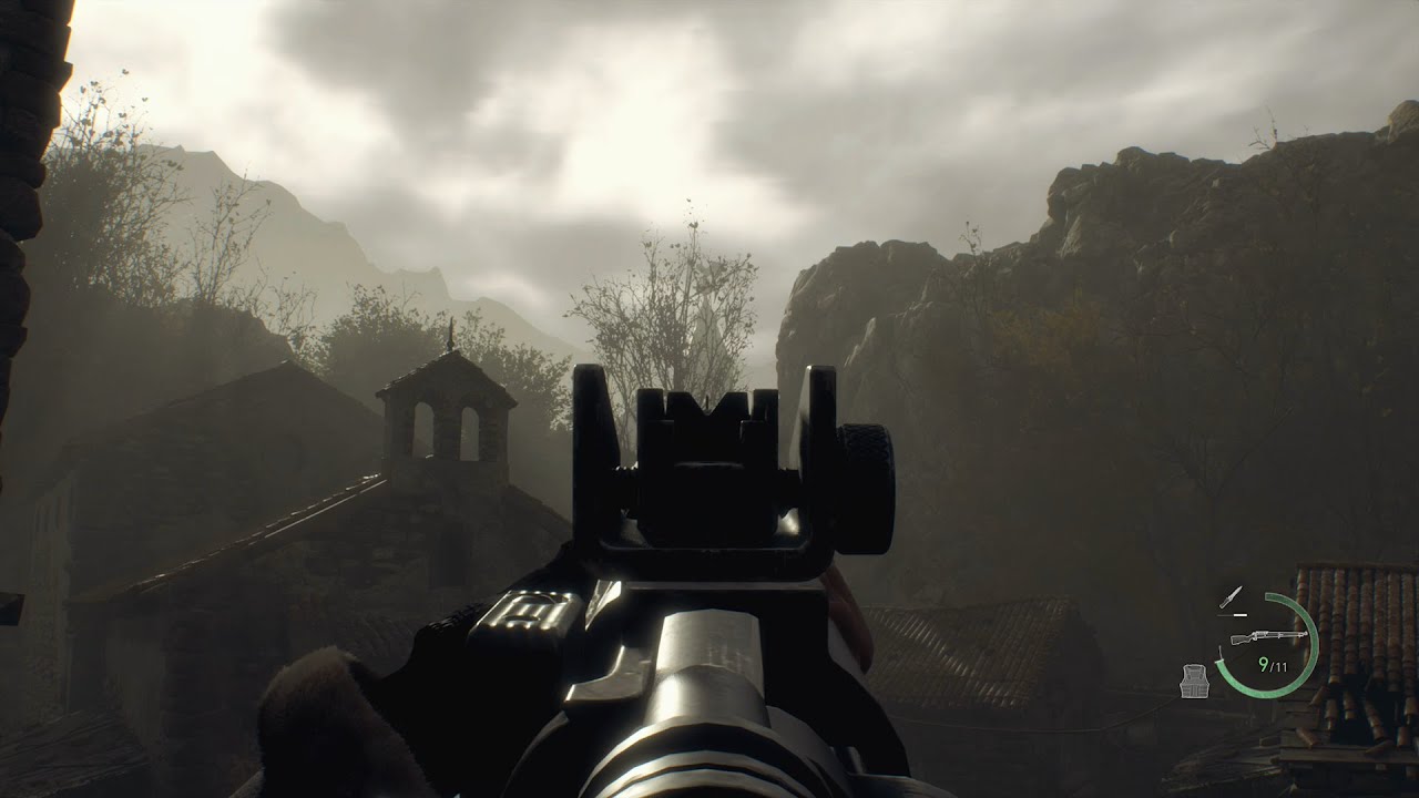 Shooting The Bell In The RE4 Remake! - YouTube