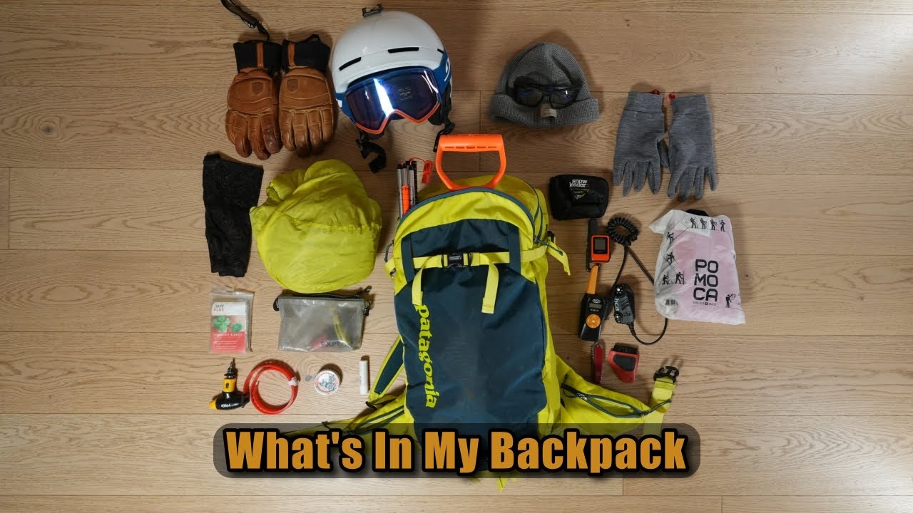 What's In My Backpack - YouTube