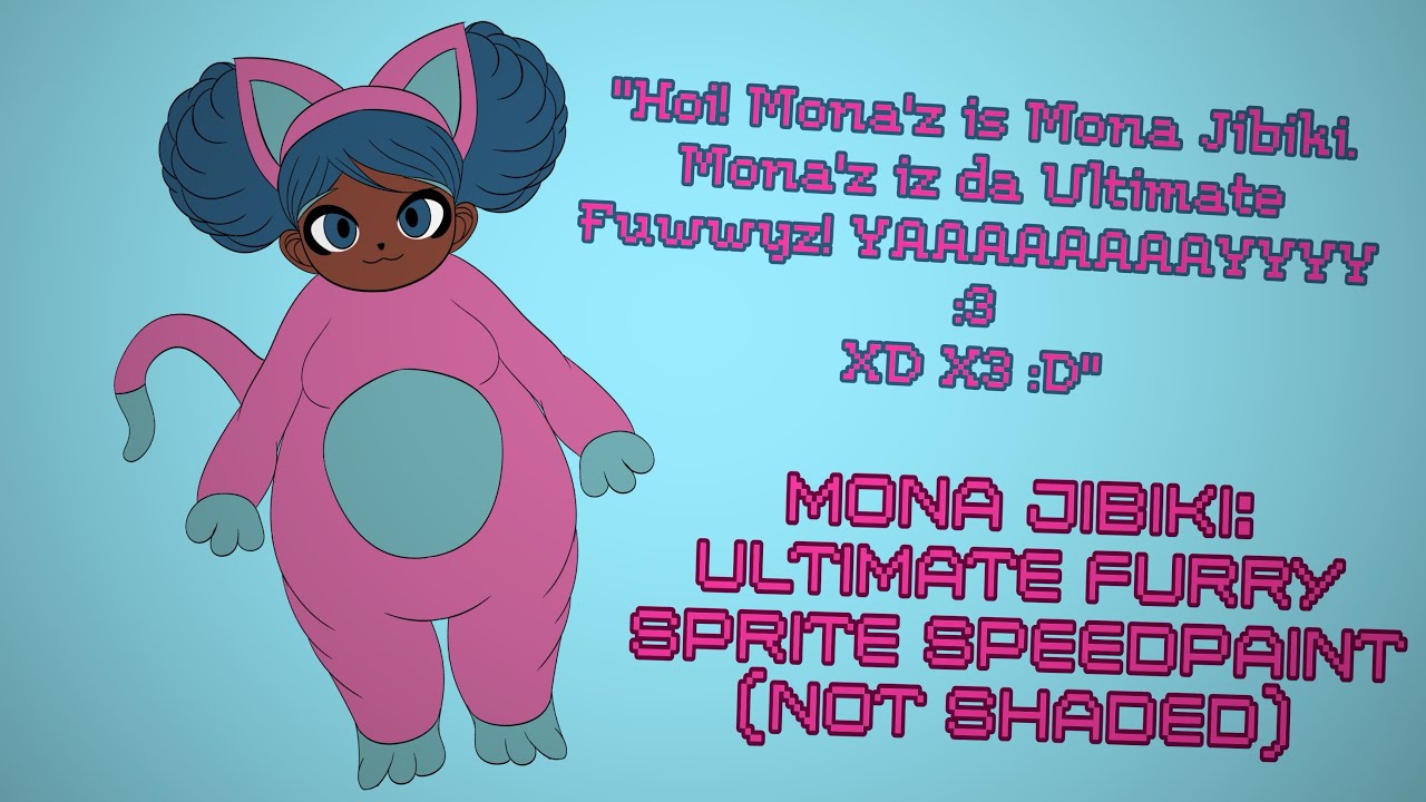 DR: Wounded Wing || Mona Jibiki - Ultimate Furry - Sprite Speedpaint ...