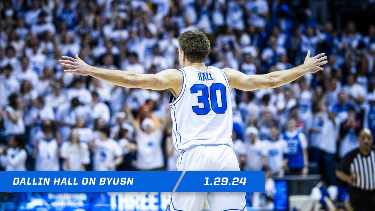 Dallin Hall on BYUSN 1.29.24 - YouTube