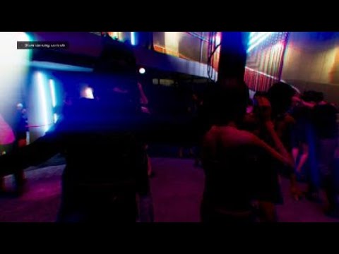 Man in full tactical gear dance at Party - YouTube